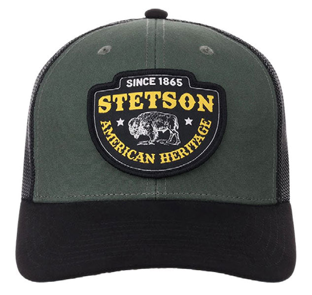 Stetson American Heritage Bison Patch Trucker Hat – MexWest
