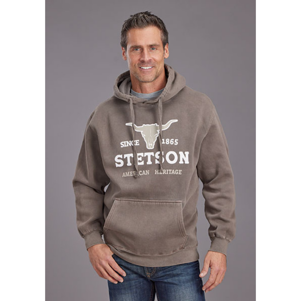 Stetson Men's American Heritage Hoodie - Brown – MexWest