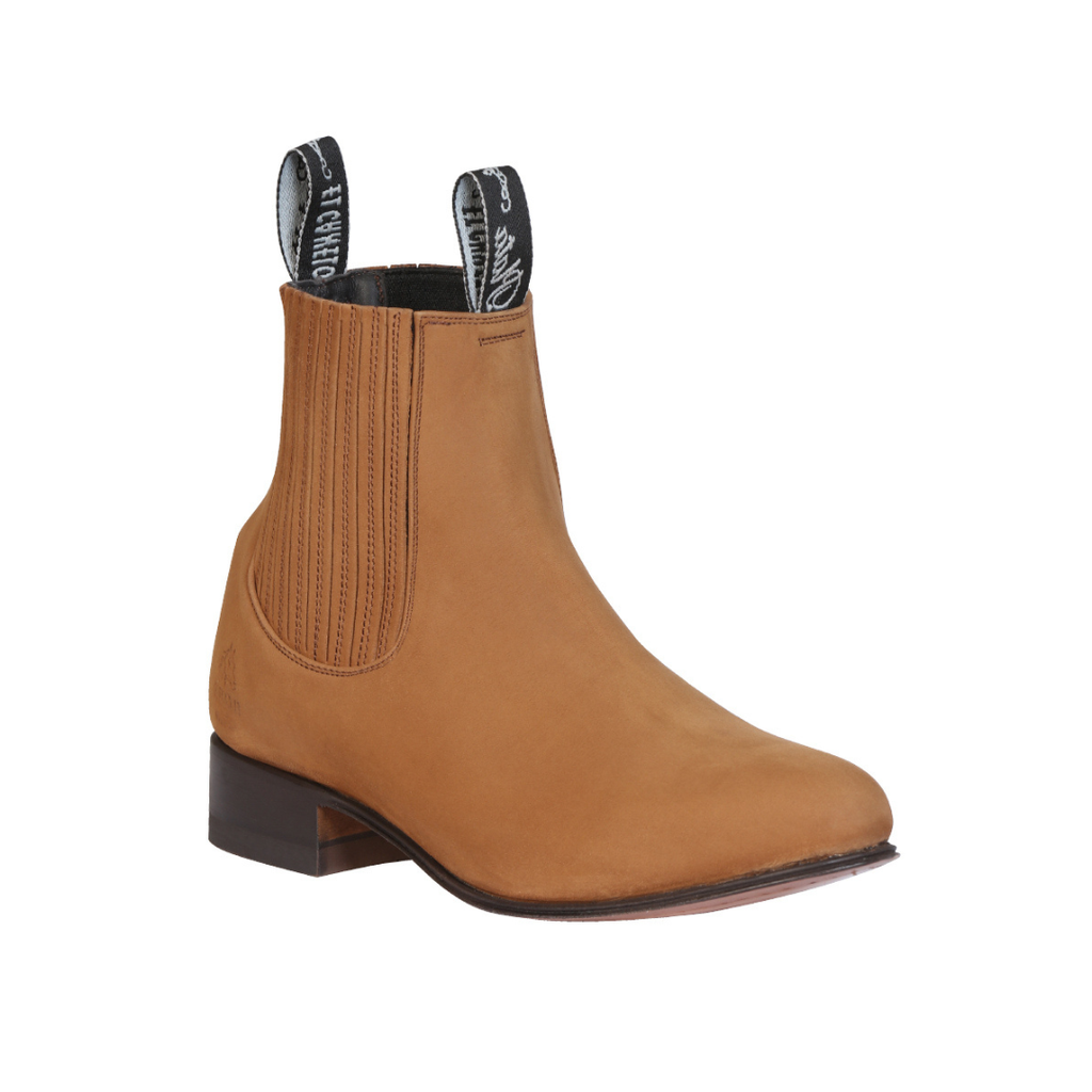 Canelo Charro Boot - Leather Nobuck Topo – MexWest