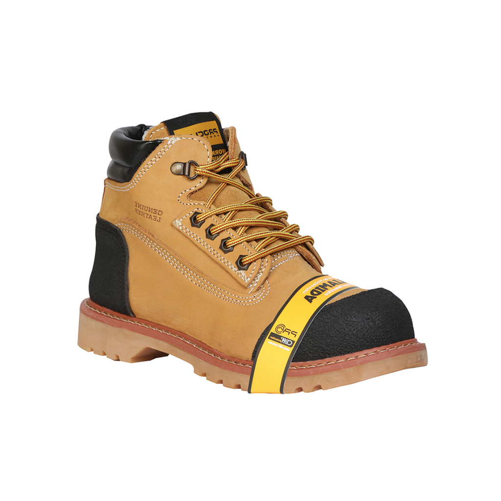 Procliff Protection Lace-Up Work Shoe - Nobuck Honey – MexWest