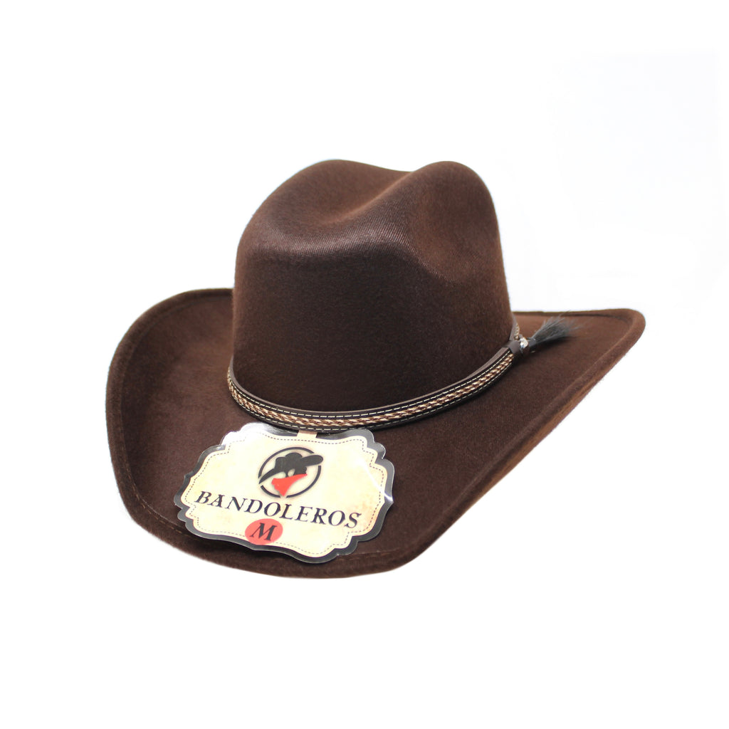 Bandoleros Forrada Kid's Hat - Café – MexWest