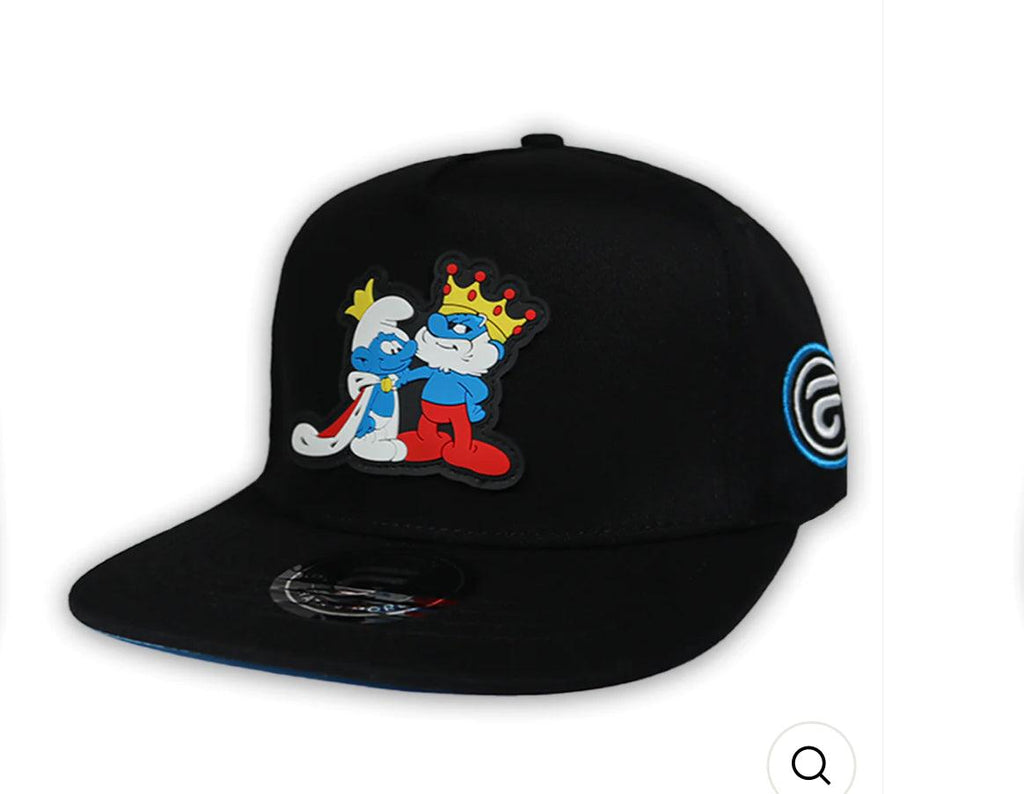 Smurf Legacy Patch Hat - Black Cachucha Belica – MexWest
