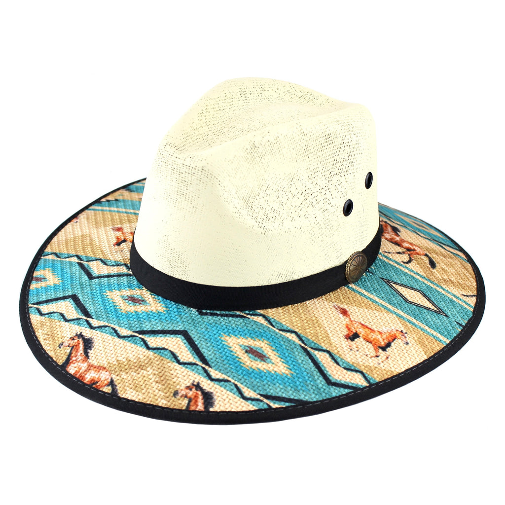 Helena - Aztec Horse Sun Hat – MexWest