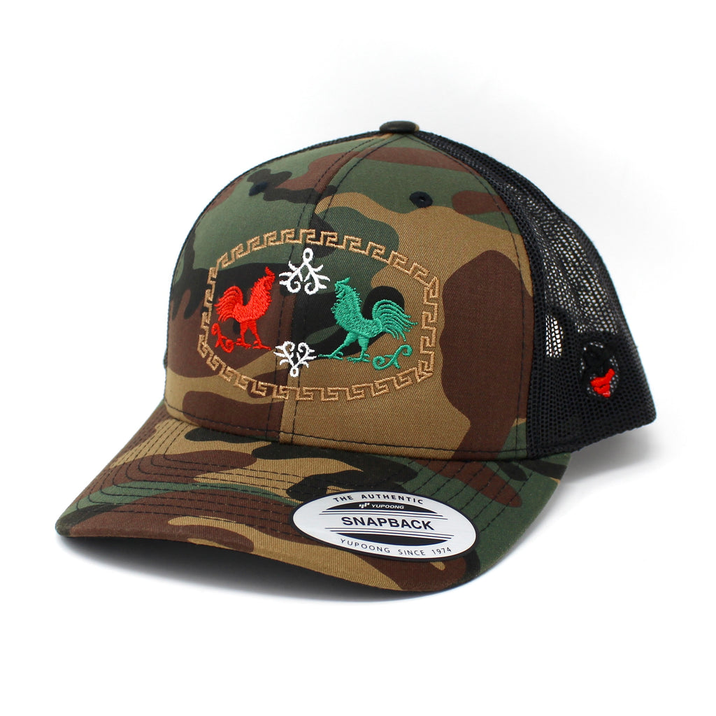 El Gallo Giro Embroidered Trucker Hat – MexWest